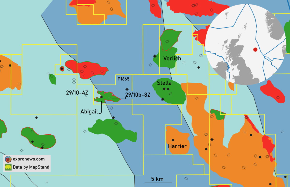 Abigail - developed through side-tracking an appraisal well - GeoExpro