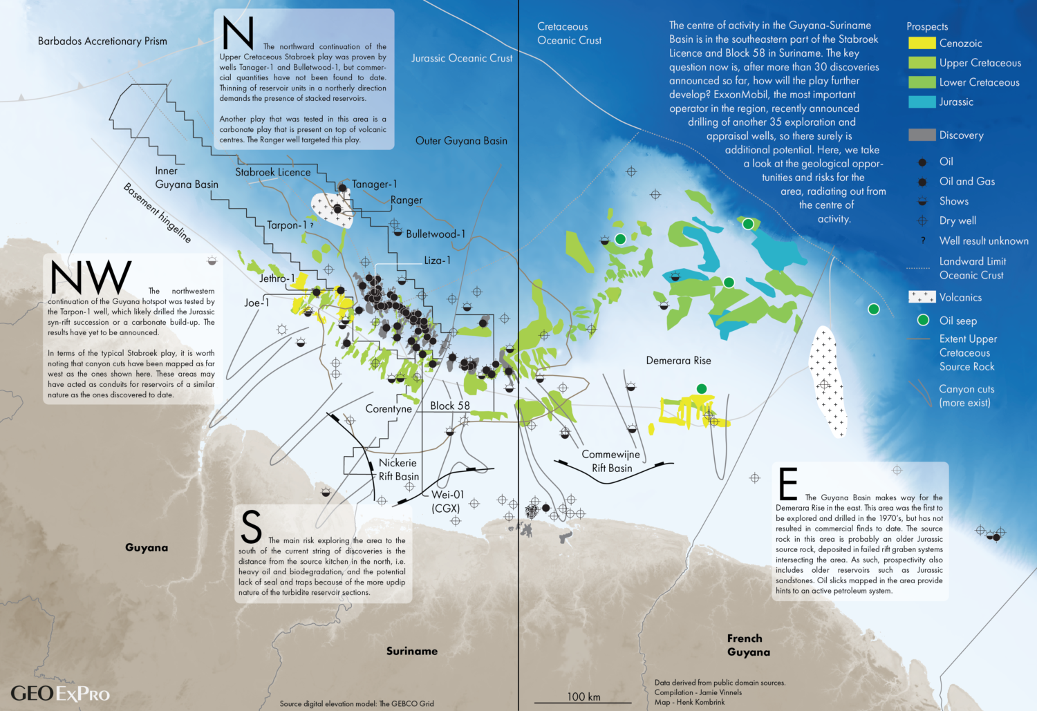 The Suriname-Guyana Basin - GeoExpro