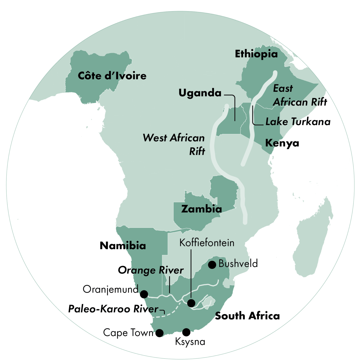Exploring the many facets of Africa’s geology on the back of world ...