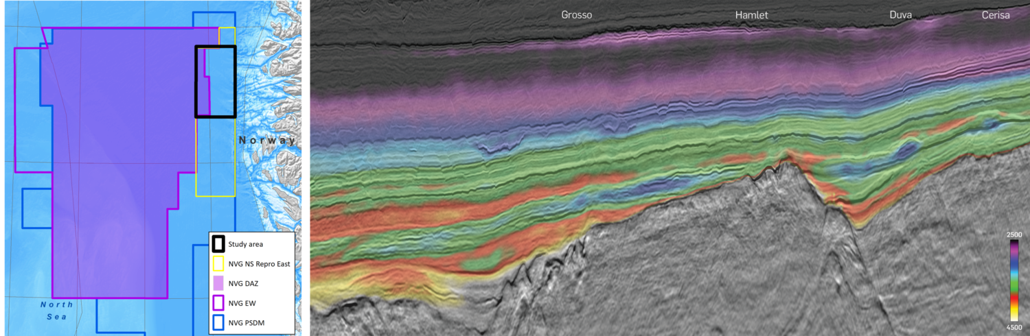 Norwegian North Sea: Identifying details of Lower Cretaceous sand ...